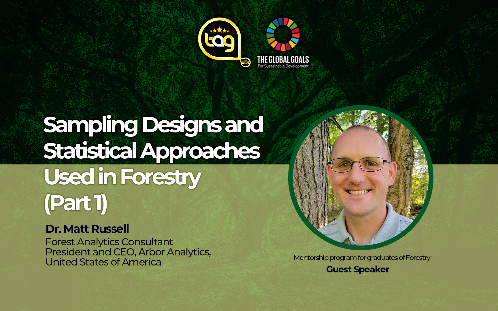 Sampling Designs and Statistical Approaches used in Forestry - TAG NG